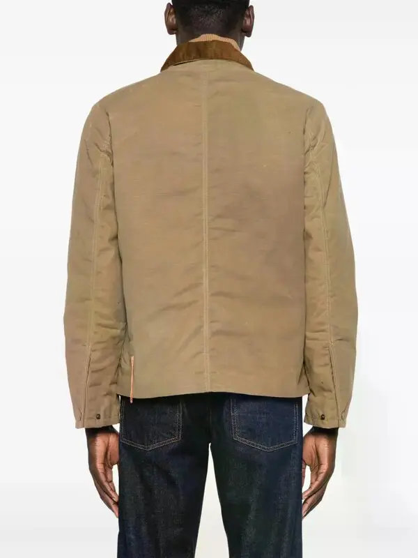 FORTELA Renny Coated-finish Shirt Jacket
