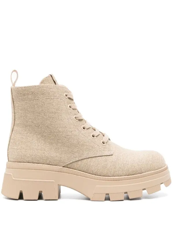 Calvin Klein 40mm Canvas Combat Boots