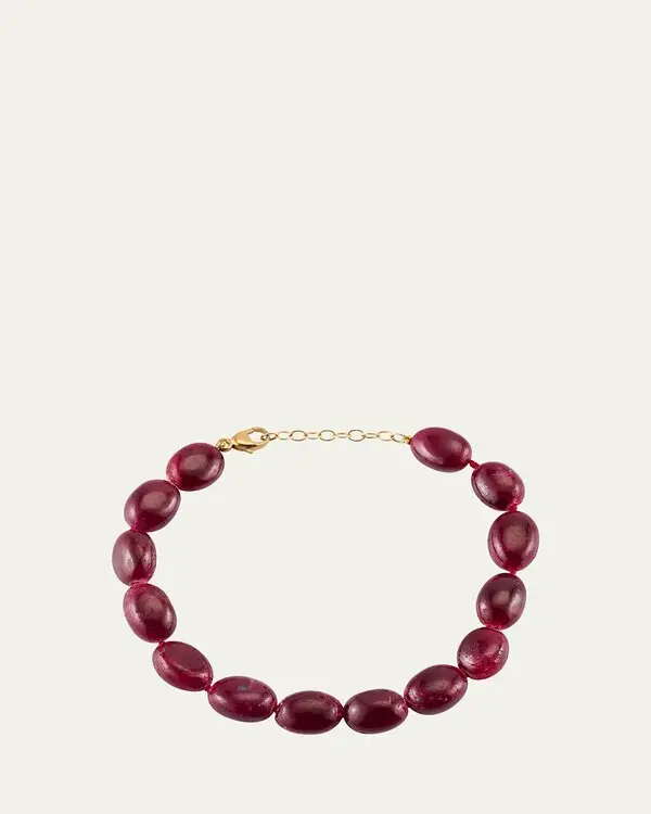 Jia Jia Arizona Quartz Candy Bracelet - Ruby