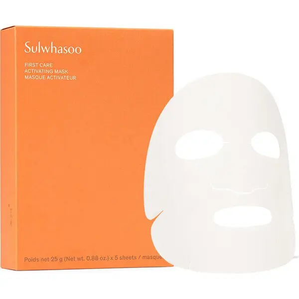 SULWHASOO 5-pack First Care Activating Serum Masks - No Color