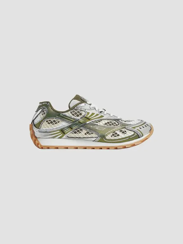 Bottega Veneta S Orbit Technical Mesh Sneakers - Mud