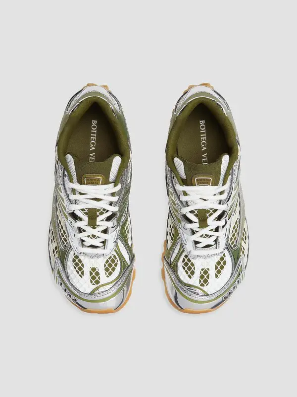 Bottega Veneta S Orbit Technical Mesh Sneakers - Mud