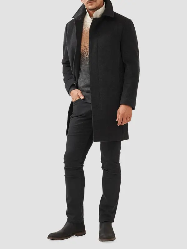 Rodd & Gunn Archers Wool & Cashmere-blend Coat