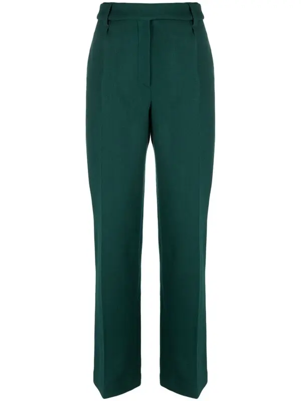 Alexandre Vauthier Houndstooth Wide-leg Trousers