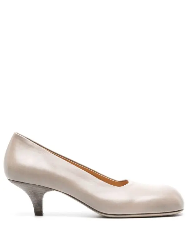 Marsèll 50mm Tillo Square-toe Pumps - Grey