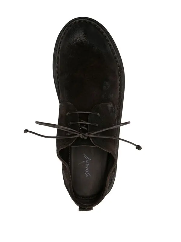 Marsèll Sancrispa Alta Coated-leather Derby Shoes