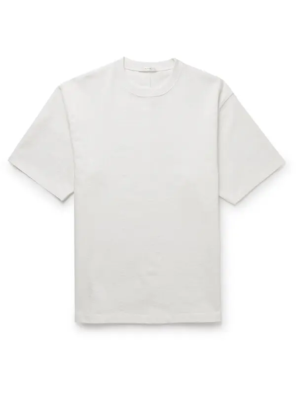 THE ROW Steven Cotton-jersey T-shirt - White