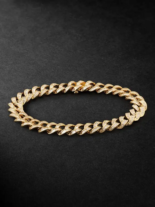 Shay 18-karat Diamond Chain Bracelet - Gold
