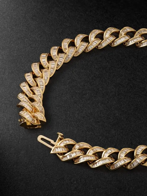 Shay 18-karat Diamond Chain Bracelet - Gold