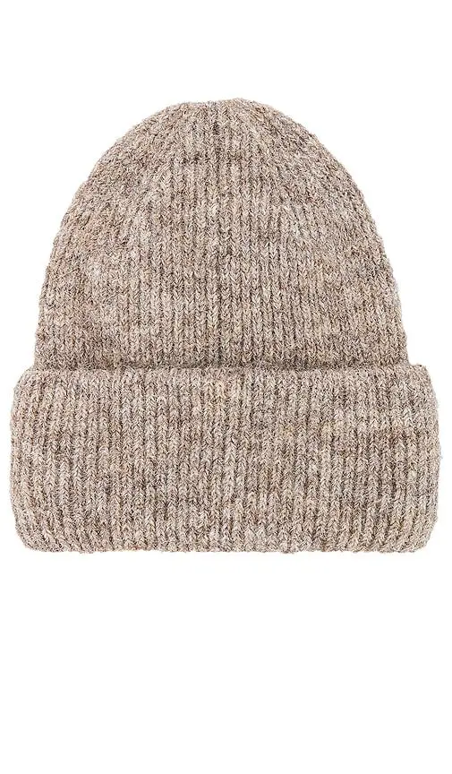 Hat Attack Eco Cuff Beanie - Taupe | Editorialist display picture 1