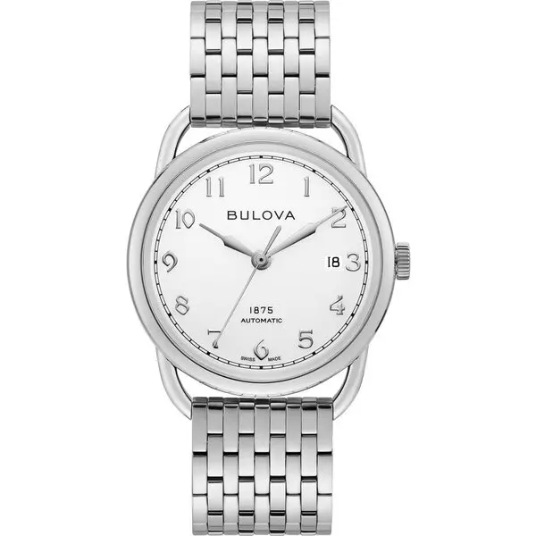 Bulova Joseph Commodore Bracelet Watch - Silverone
