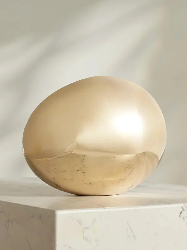 FOURTH STREET Egg Brass Ornament