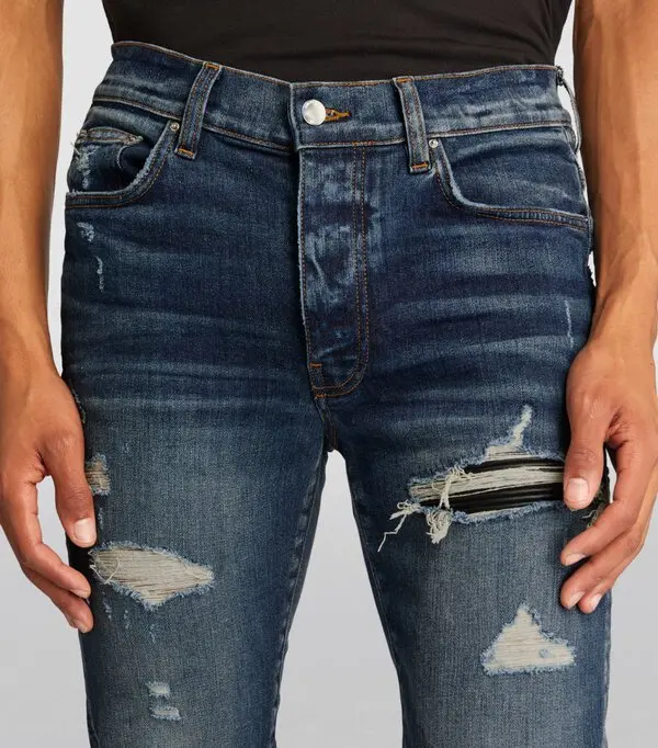 Amiri Distressed Slim Jeans