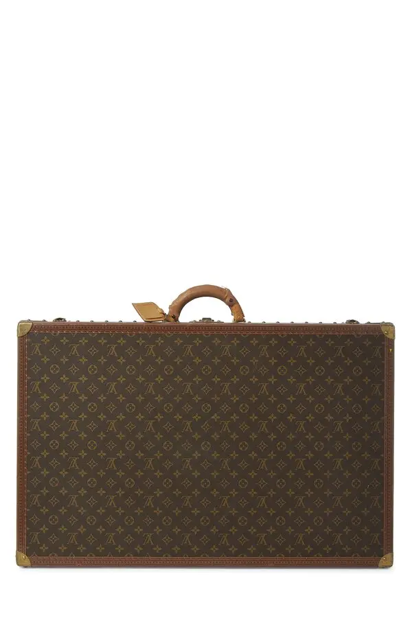 LOUIS VUITTON Monogram Canvas Alzer 80 Travel Trunk