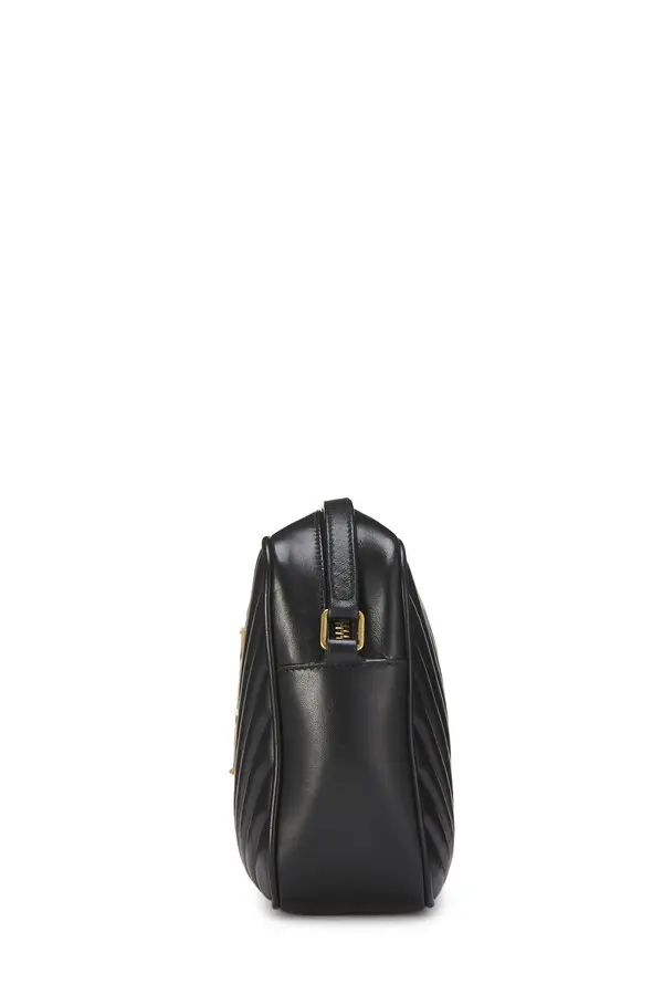 Saint Laurent Quilted Calfskin Camera Bag - Black