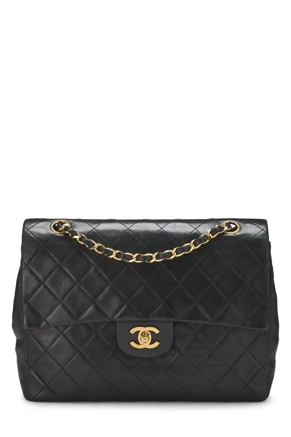 Chanel Quilted Lambskin Classic Double Flap Tall Medium