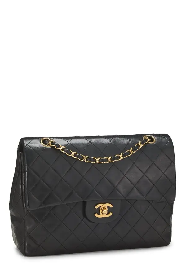 Chanel Quilted Lambskin Classic Double Flap Tall Medium