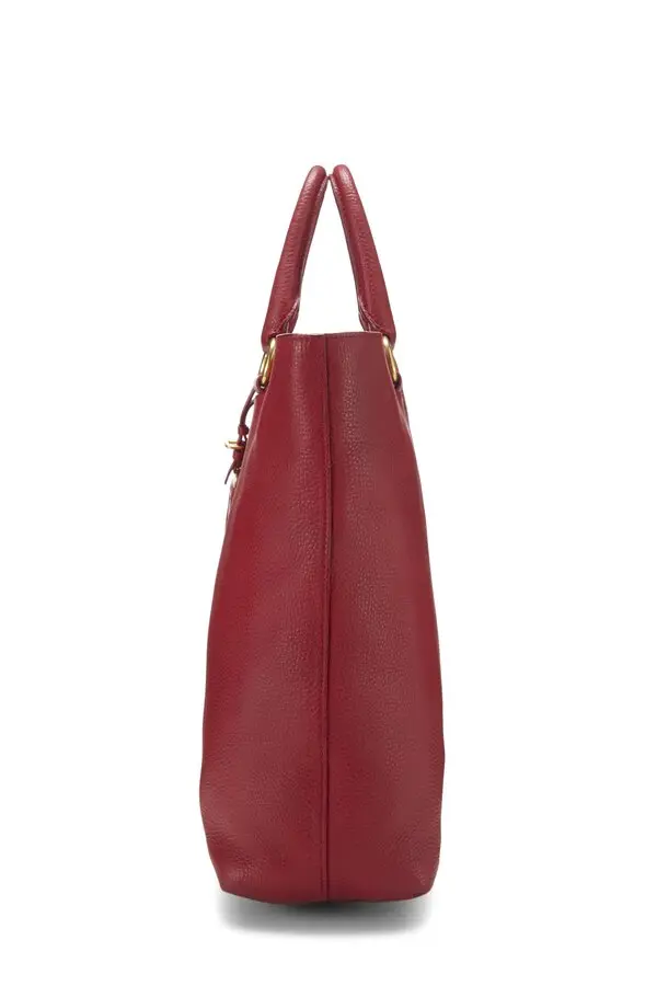 Prada Vitello Daino Shopping Tote