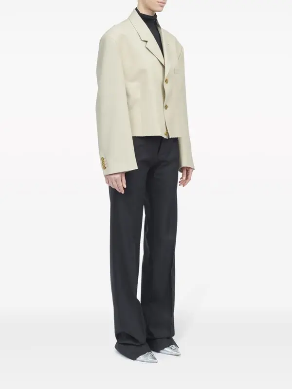 MAISON MARGIELA Single-breasted Cropped Blazer