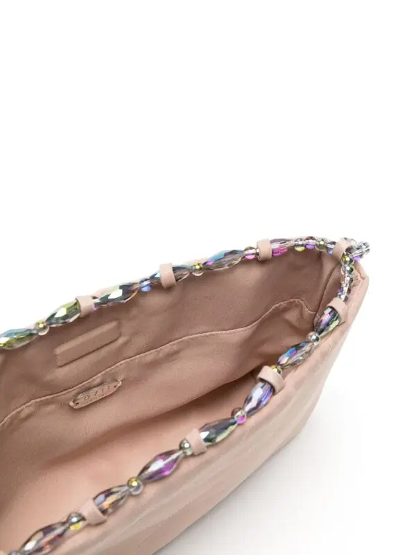 0711 TBILISI Natalie Bead-embellished Shoulder Bag