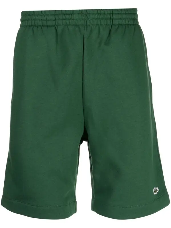 Lacoste Logo-patch Track Shorts - Green