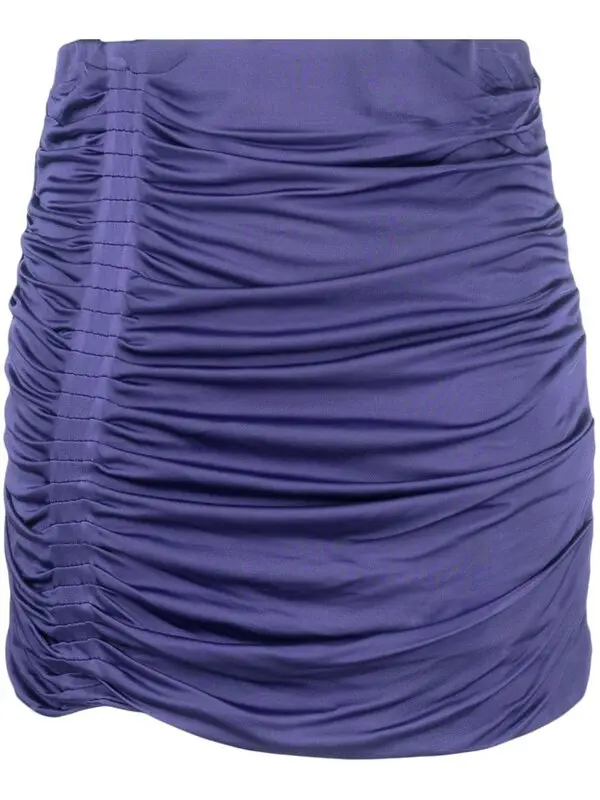 Gauge81 High-waist Miniskirt - Purple