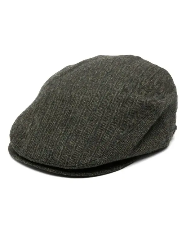 Barbour Barlow Herringbone Cap - Green