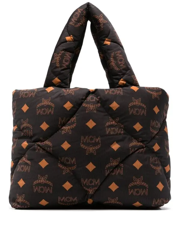 Mcm Monogram Tote Bag