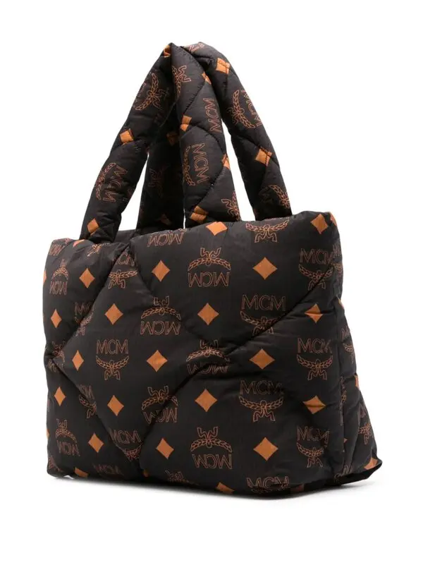 Mcm Monogram Tote Bag