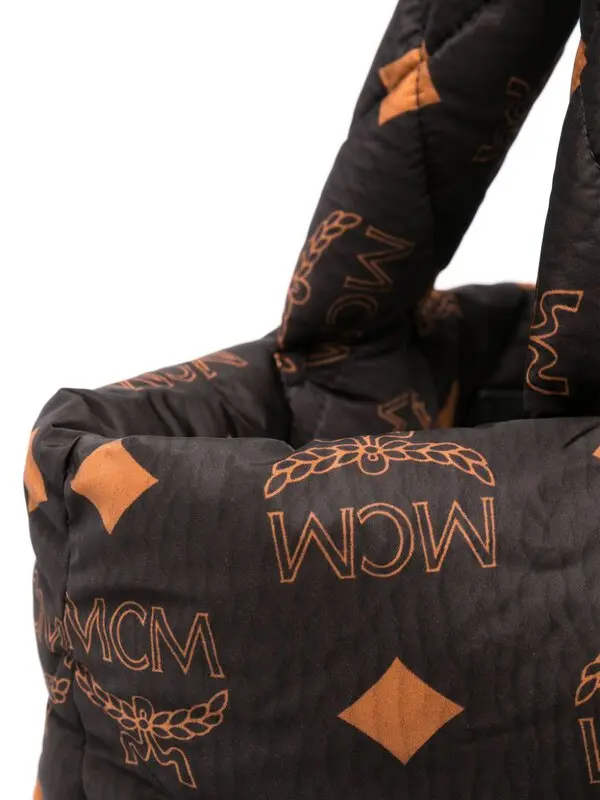 Mcm Monogram Tote Bag