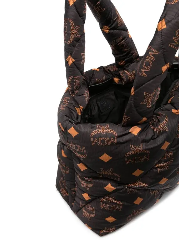 Mcm Monogram Tote Bag