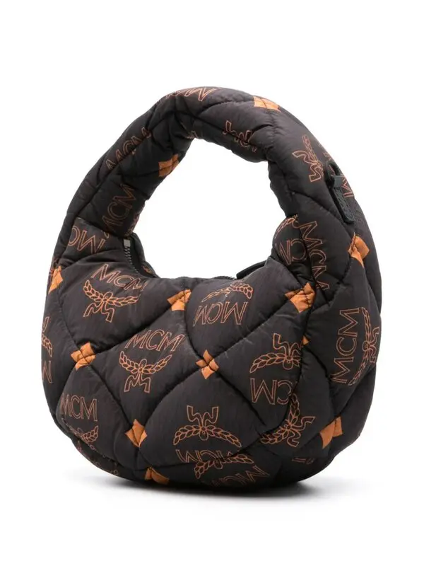 Mcm Aren Hobo Padded Bag