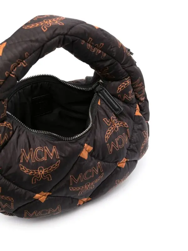 Mcm Aren Hobo Padded Bag