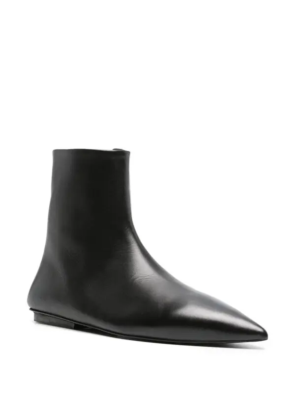 Marsèll Ago Leather Ankle Boots