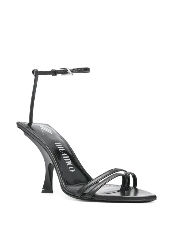 Attico 95mm Ester Sandals - Black