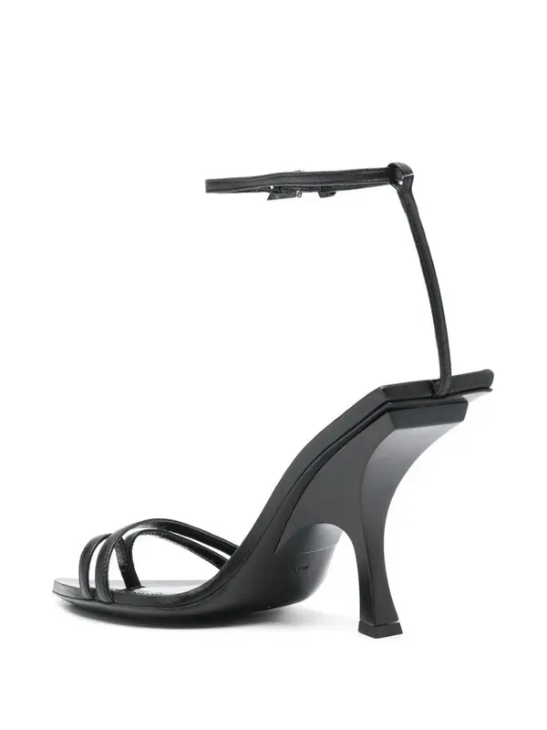 Attico 95mm Ester Sandals - Black