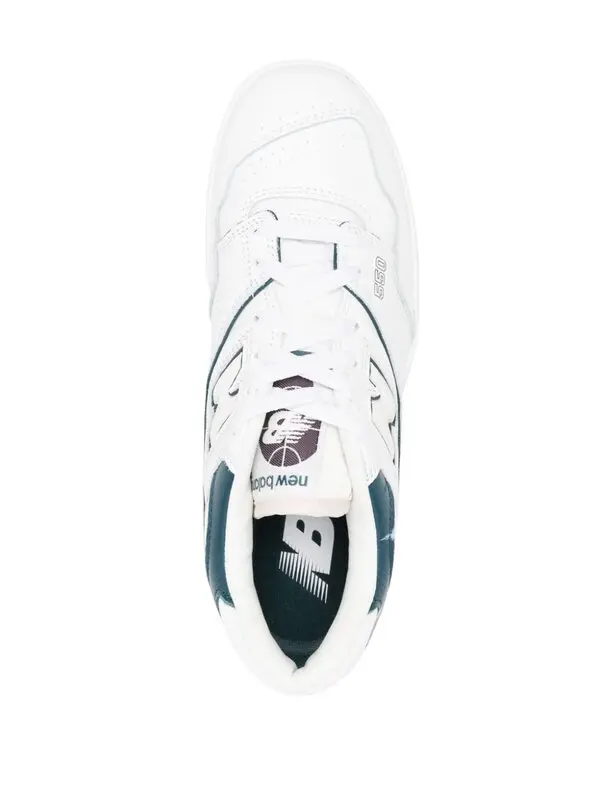 NEW BALANCE 550 Panelled Leather Sneakers - White