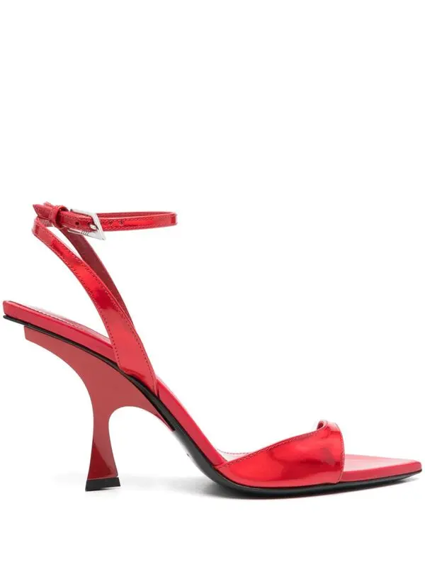 Attico 95mm Gg Sandals - Red