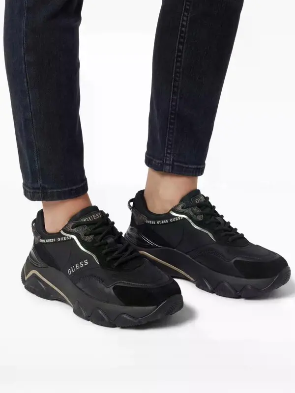 Guess Micola Active Low-top Sneakers - Black