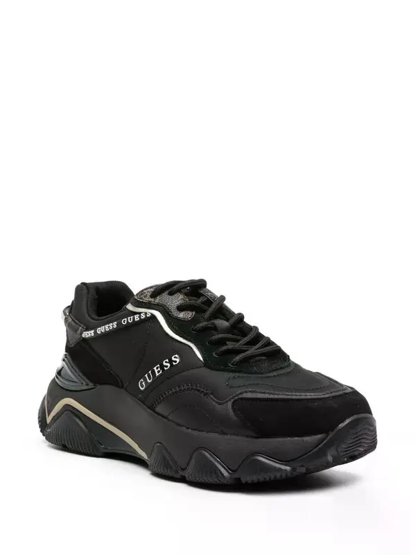 Guess Micola Active Low-top Sneakers - Black