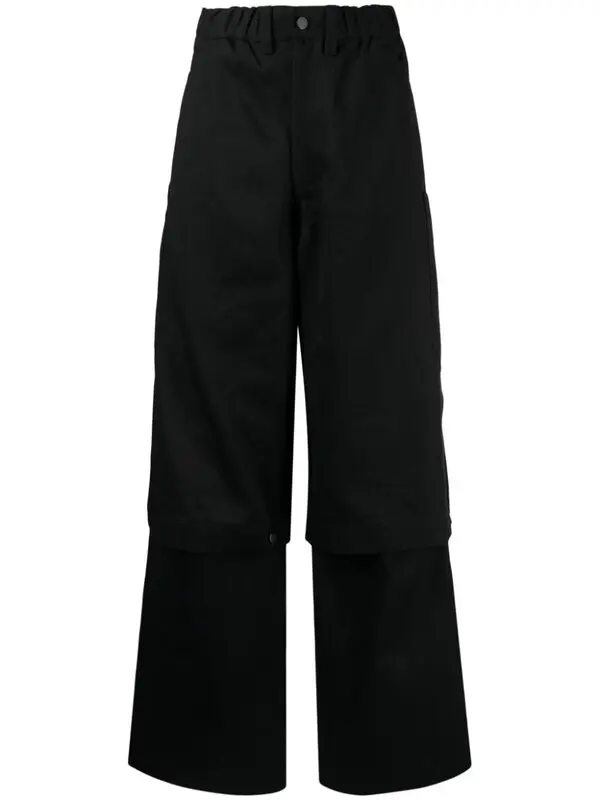 MELITTA BAUMEISTER Detachable-legs Jeans - Black