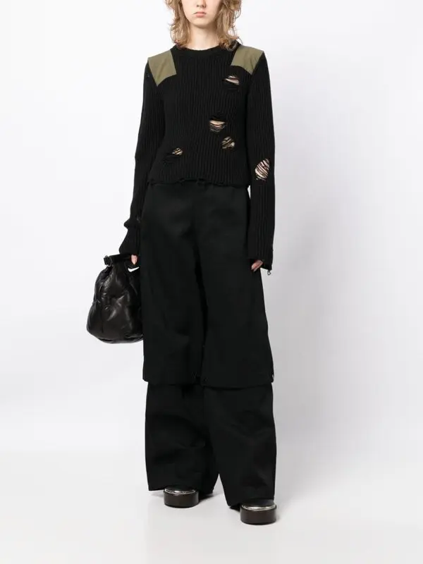 MELITTA BAUMEISTER Detachable-legs Jeans