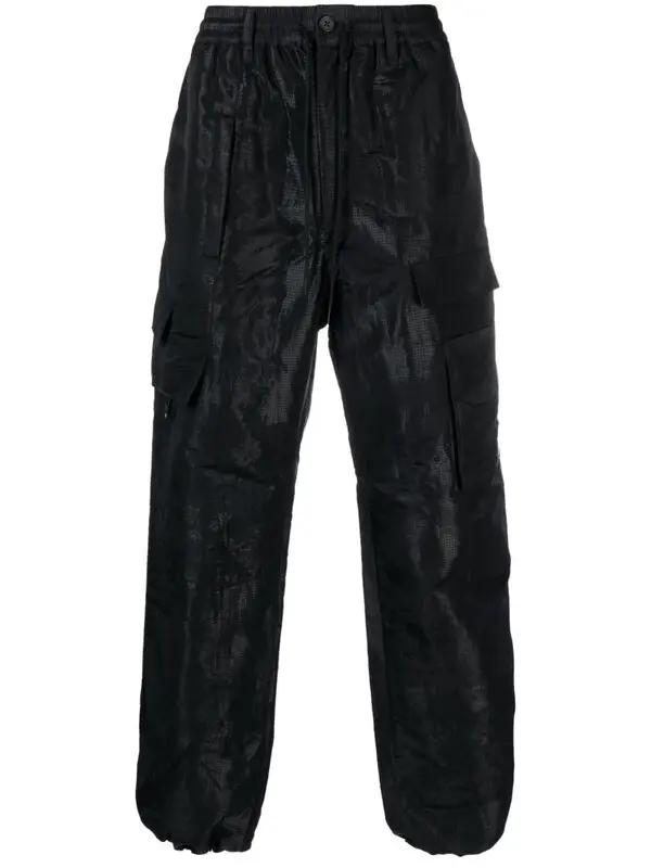 Y3 Jacquard Ripstop Cargo Trousers