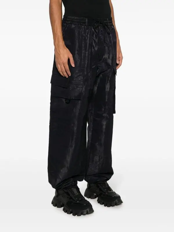 Y3 Jacquard Ripstop Cargo Trousers
