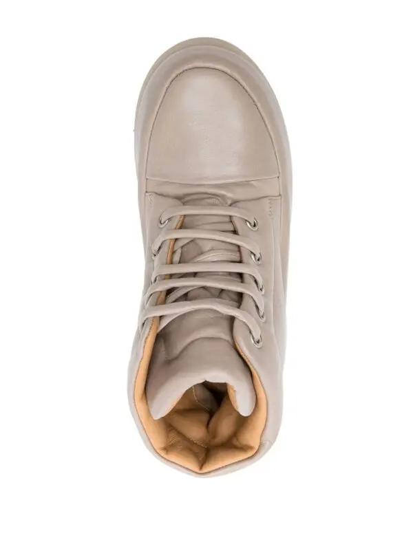 Marsèll 65mm Bombo Leather Boots - Neutrals