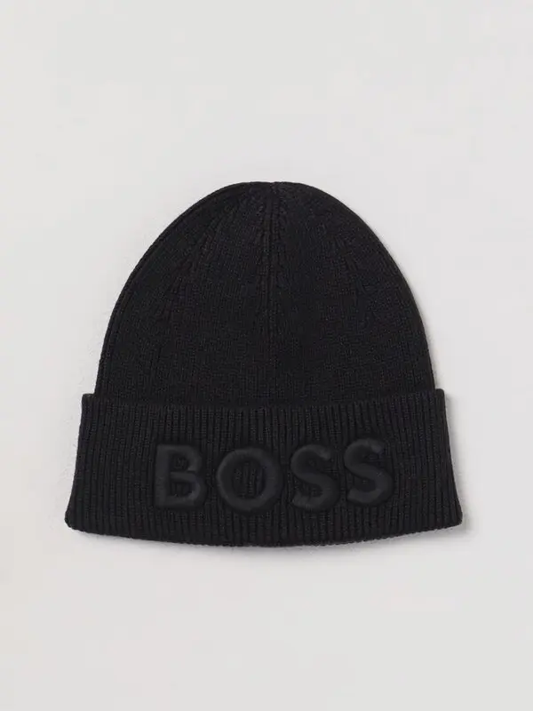 BOSS Beanie Hat - Black