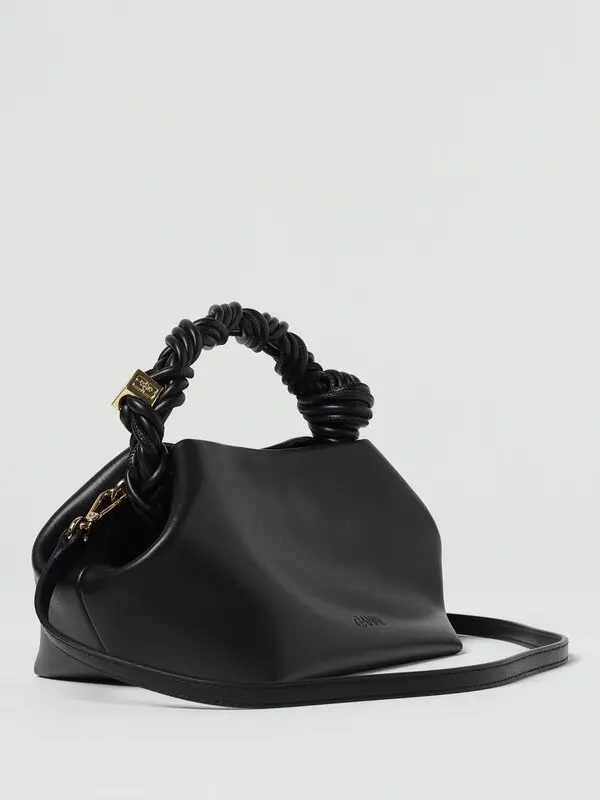 GANNI Recycled Leather Blend Bou Bag