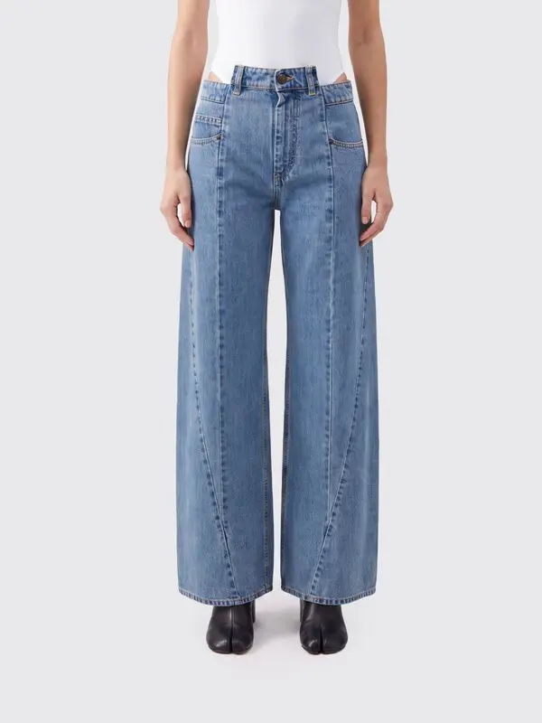 MAISON MARGIELA Wide Leg Jeans - Blue