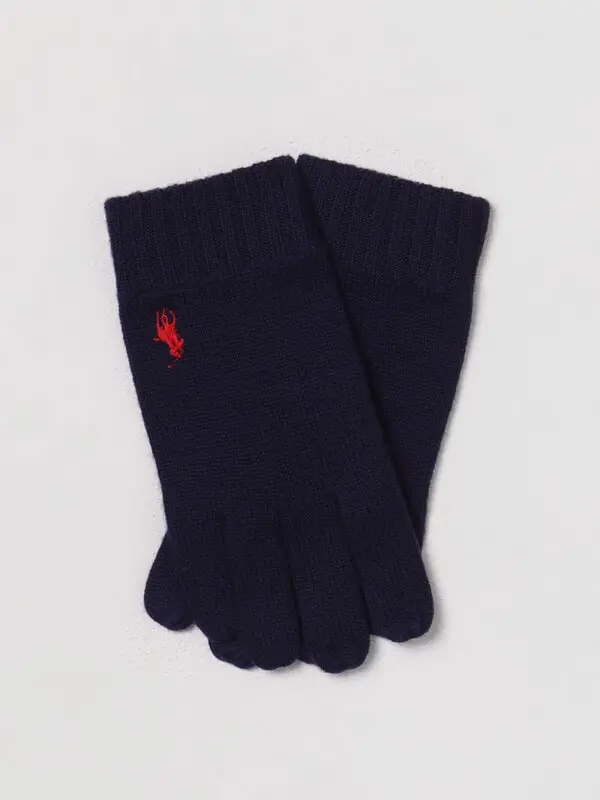 Polo Ralph Lauren Knitted Gloves - Blue