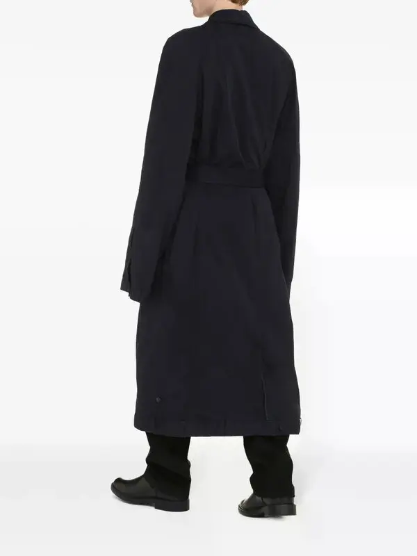 Balenciaga Deconstructed Cotton Long Coat